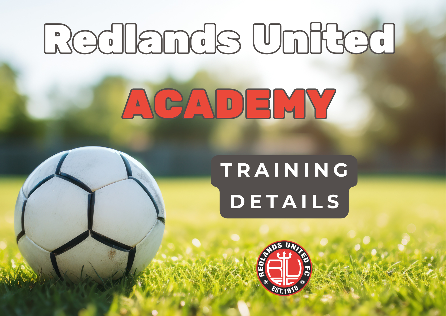 2024 Training Dates Announced Academy Teams - Redlands United Football Club