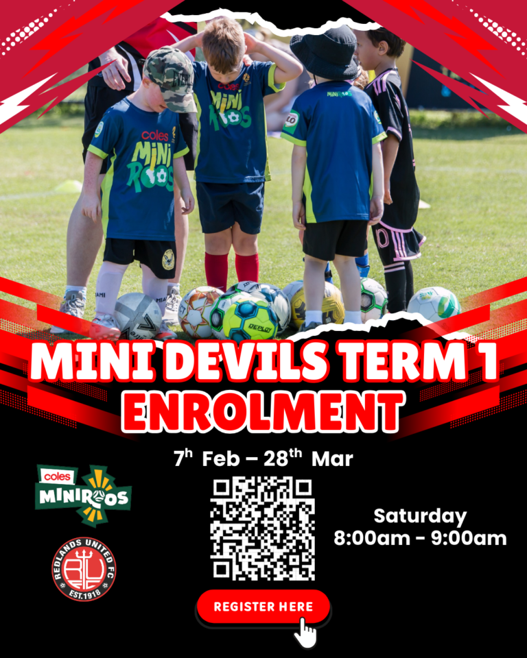 U4-U5 Beginner Little Devils - Redlands United Football Club
